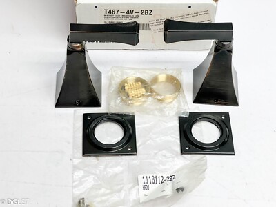 KOHLER T467-4V-2BZ Memoirs Stately Deck-Mount High-Flow Bath Valve Trim ...