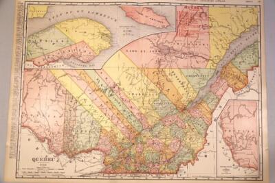 1900-Now - Map Of Quebec - Vatican