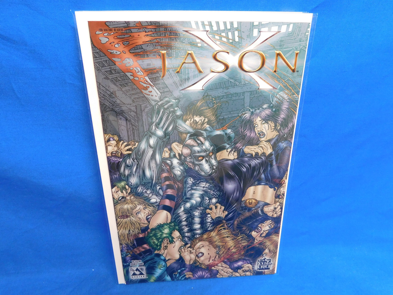 Avatar Comics Jason X #1 Gore Variant Cover House Horror Friday 13th | eBay