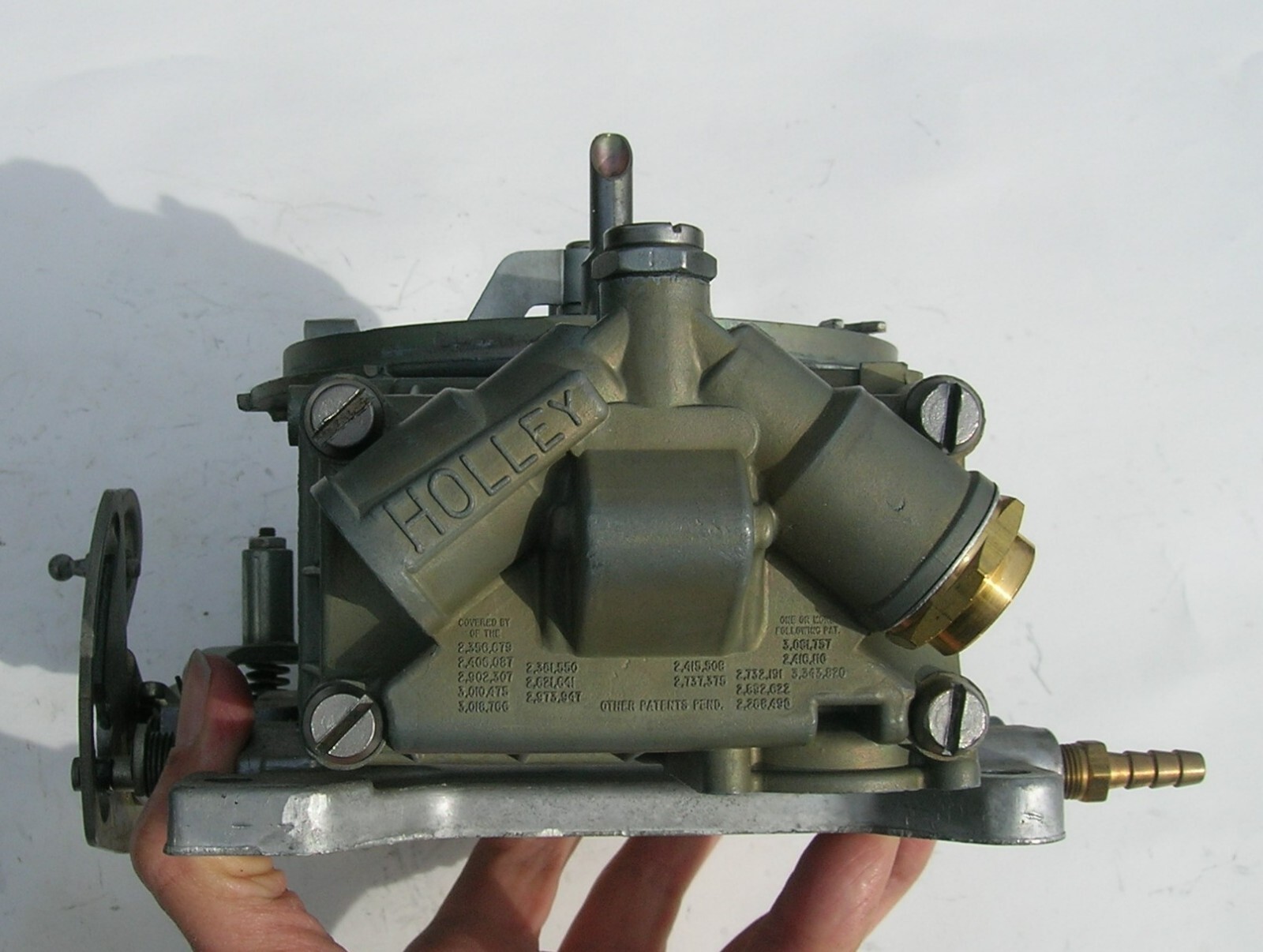 Holley List 6210-3 4 Barrel 650 CFM Double Pumper Spread Bore ...