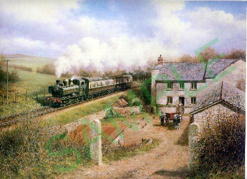 GWR Pannier Tank hauled train in Cornwall free p&p UK | eBay UK