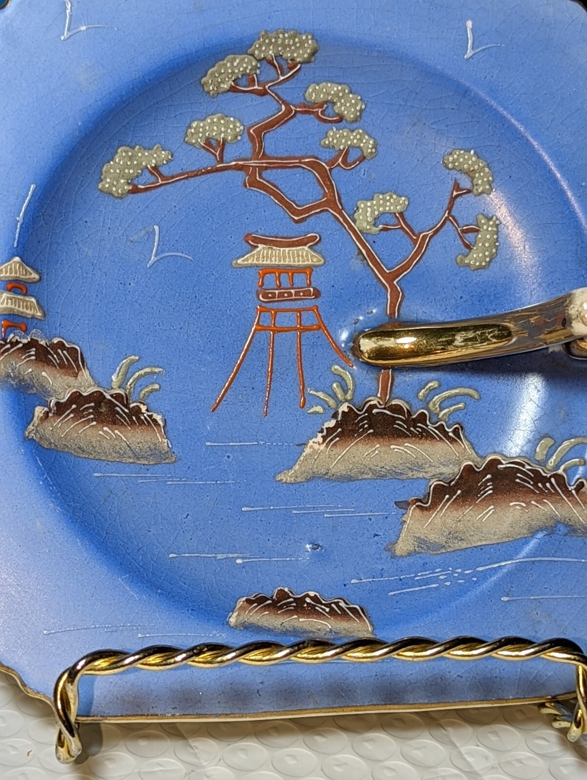 Vintage Moriyama Mori-Machi Hand Painted Porcelain Lemon Serving Dish ...