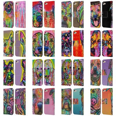 DEAN RUSSO DOGS 3 LEATHER BOOK WALLET CASE COVER FOR APPLE iPOD TOUCH ...