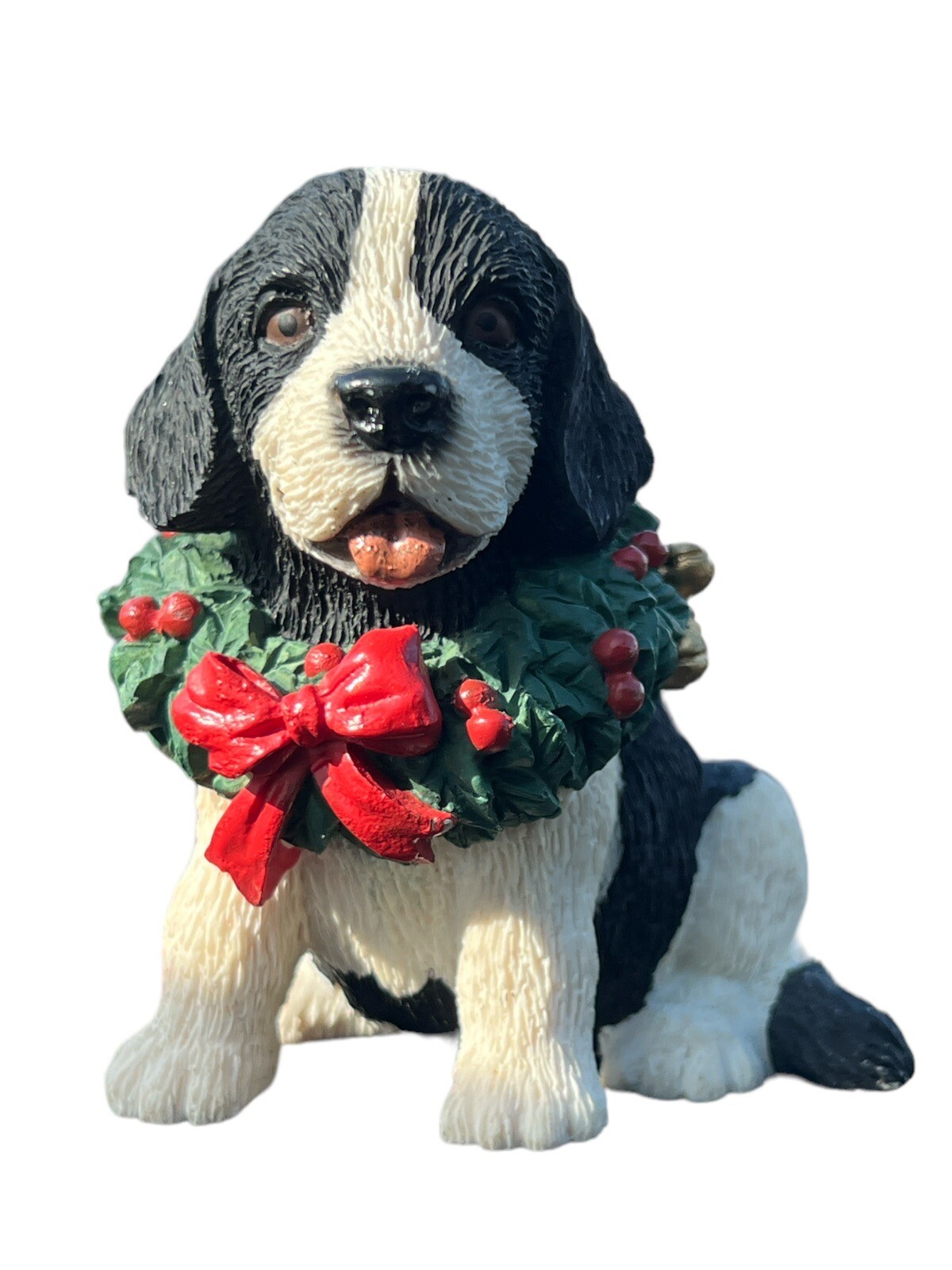 Springer Spaniel Dog Christmas Figurine From Tom Rubel Animal ...