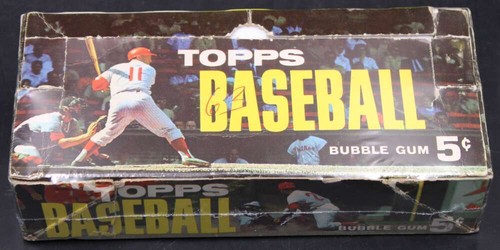 1963 Topps Baseball Empty Display Box (5c) BBCE Wrapped WW1066 | eBay