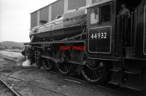 PHOTO LMS STANIER 'BLACK 5' 4-6-0 44932 IS IN STEAM AT SWANWICK MPD ON ...