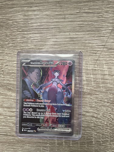 Pokémon Destined Rivals Team Rocket’s Mewtwo EX SIR 231/182 | eBay