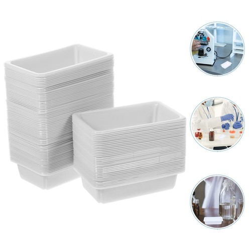 100Pcs Disposable Instrument Tray Plastic Medical Waste Trays | eBay