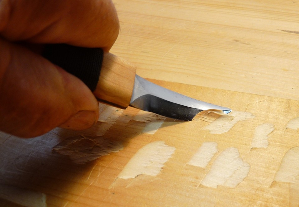 Davis Bros. Custom Handmade #2C Spoon and Bowl Wood Carving Crooked ...