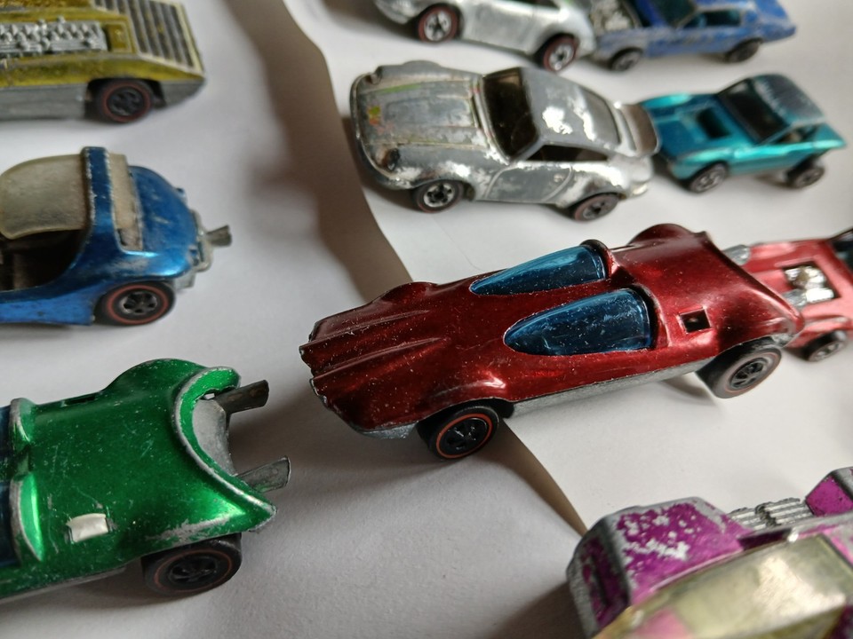 Vintage Lot of Hot Wheels All REDLINE Diecast Cars Red Line | eBay