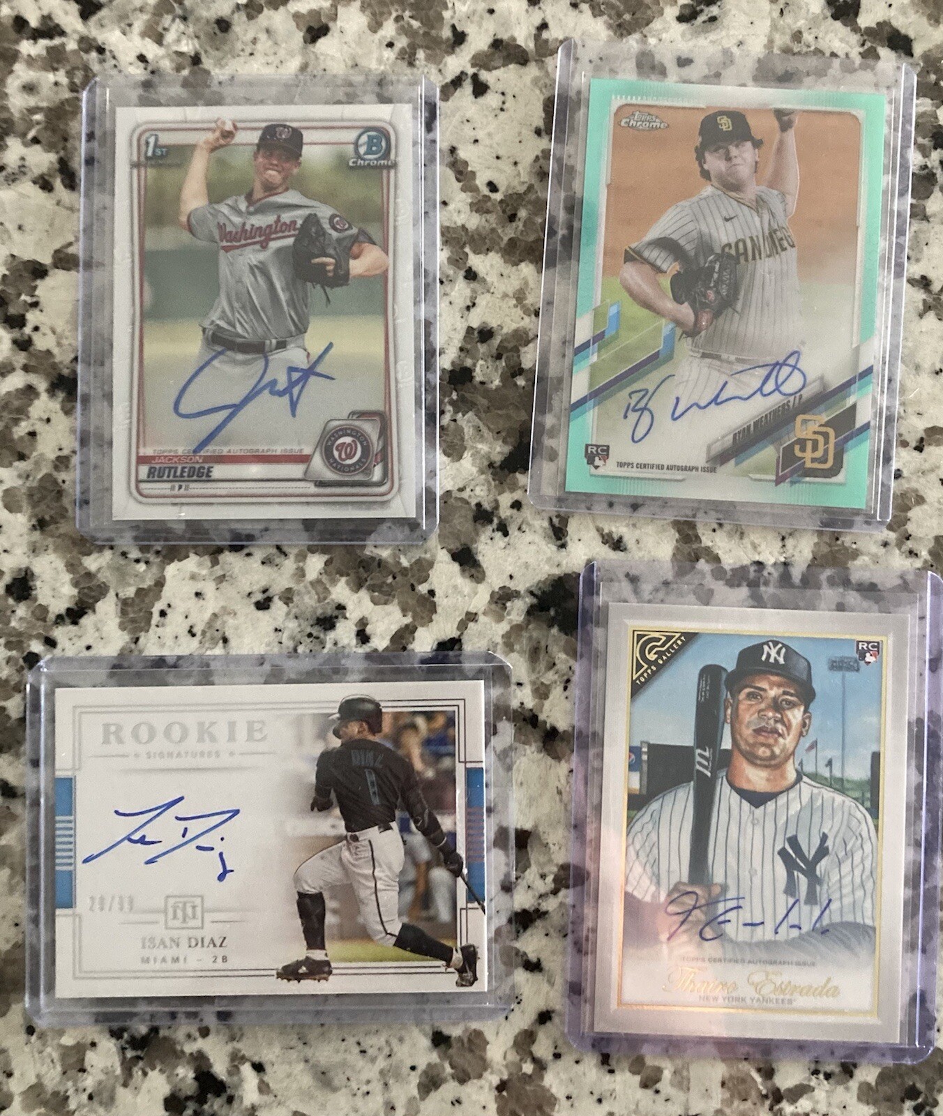 Baseball Mystery Pack!! 1 Auto And 1 Relic Or Numbered Card Guaranteed ...