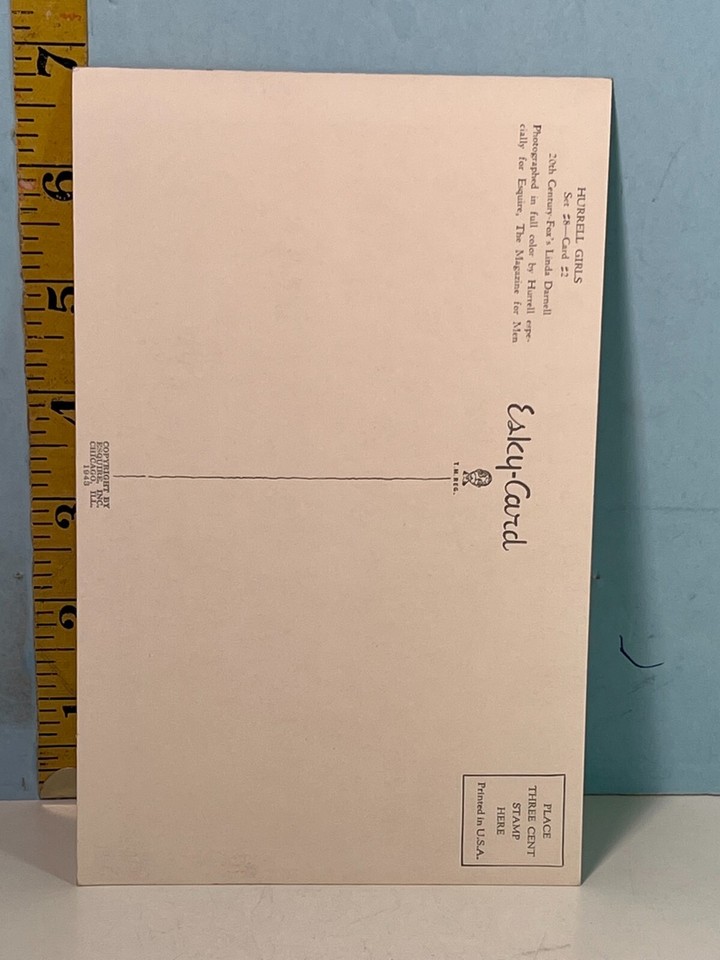 Vintage Pinup Esky Postcard Esquire Magazine Hurrell Girls #22 🔥 | eBay