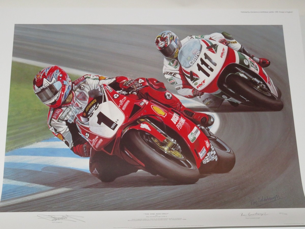 Carl Fogarty Back Tattoos