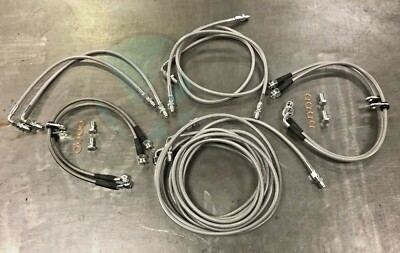 Full Brake Line Tuck Kit With ABS Bypass Lines for 2002-2006 Acura RSX ...
