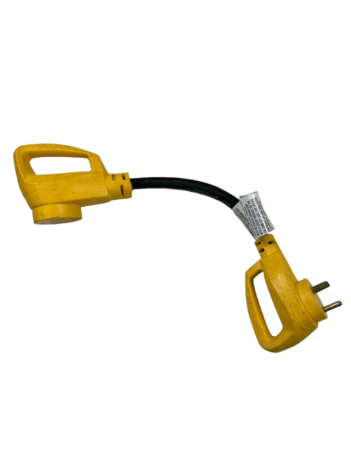 Camco Power Grip RV Travel Trailer Electric Adapter Model 30-50-RV | eBay