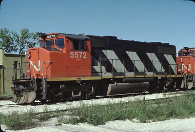 CN Canadian National EMD GP38-2W Kodachrome original Kodak Slide | eBay
