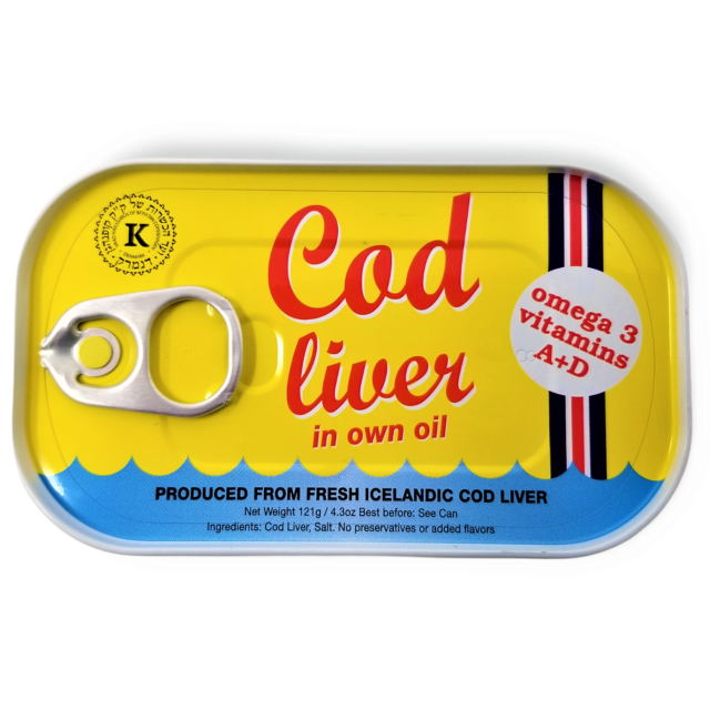 Cod Liver in Own Oil - 4.3oz (Pack of 10 Cans) for sale online | eBay