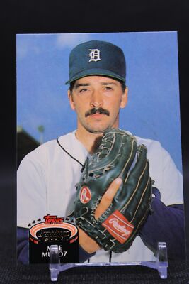Mike Munoz #441b 1992 Stadium Club Detroit Tigers | eBay