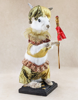 T24 Jester Bunny Rabbit Collectible display decor Taxidermy Oddities ...