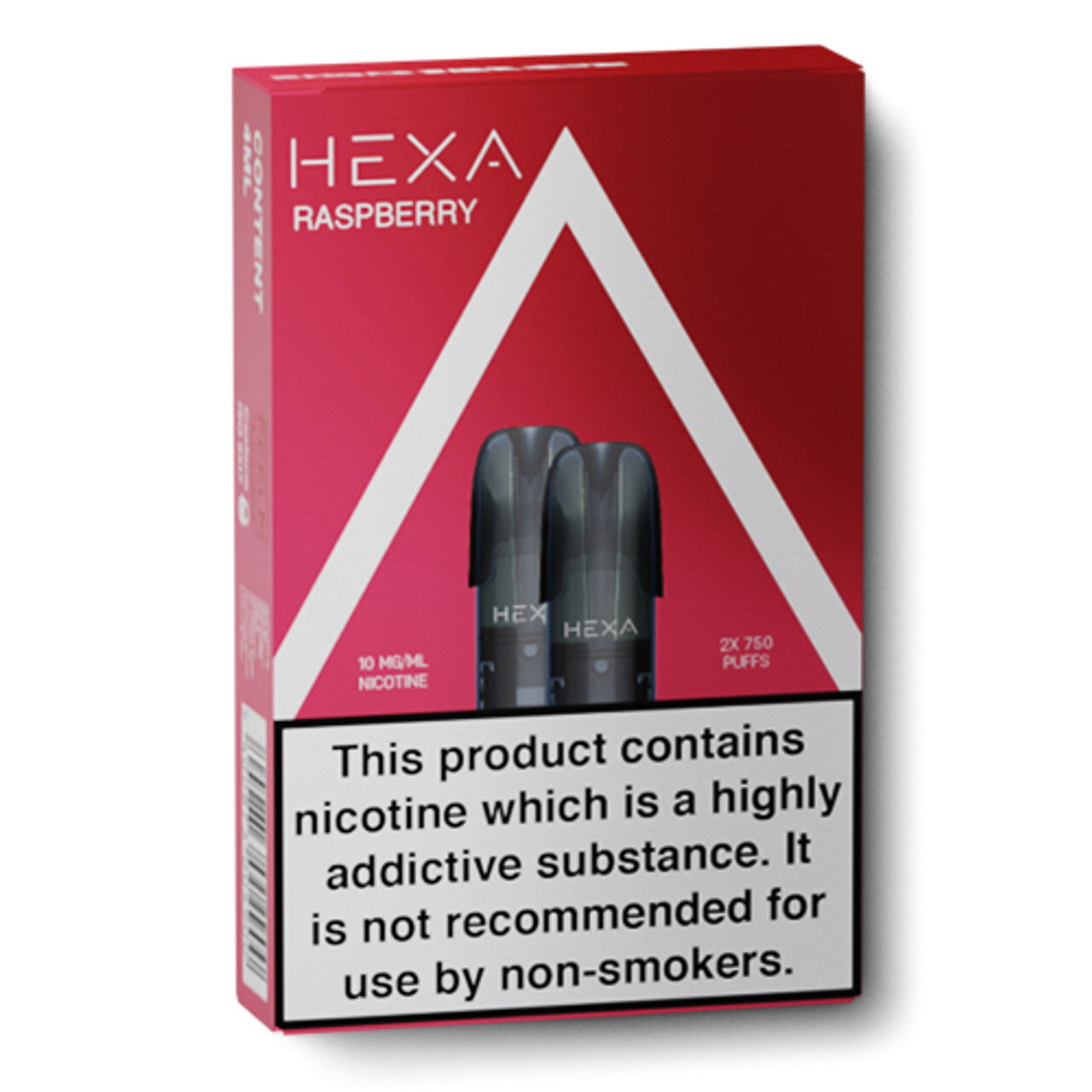 Hexa V3.0 POD | 2ml Vape Pods 50/50 | Nic Salt Pod Refills | As Low As ...