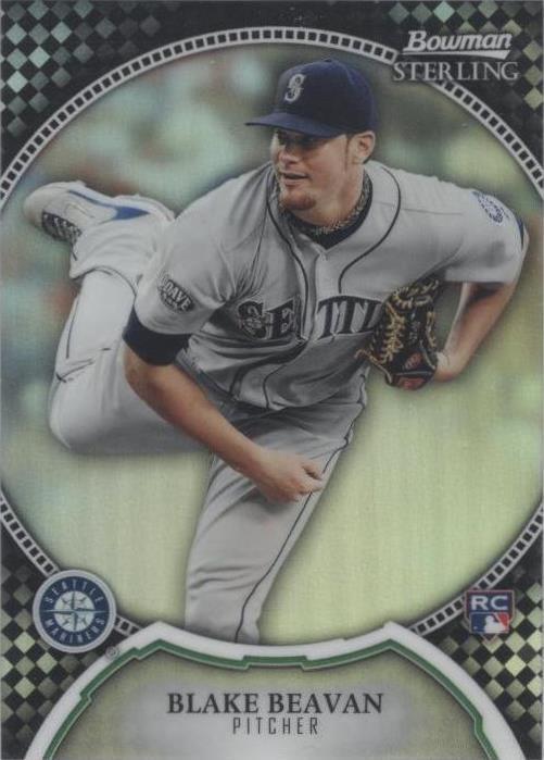 2011 Bowman Sterling - Blake Beavan #46 Black Refractor /25 (RC) for ...