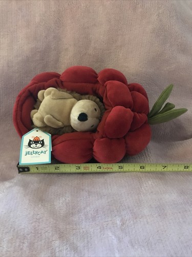 Jellycat Brambling Hedgehog In Raspberry Plush Lovey Woodland Fruit for ...