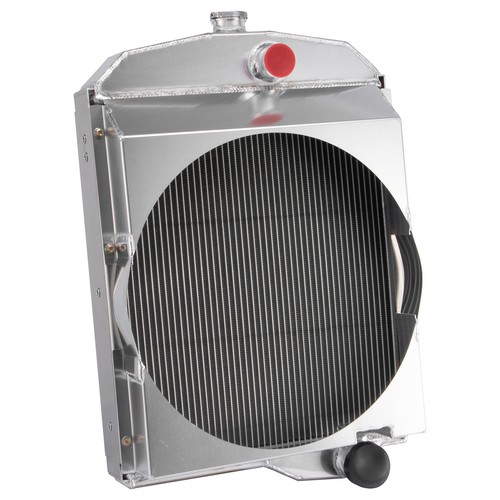 163342AA 3-Row Aluminum Radiator Fits Oliver 1550 1555 1600 1655 1650 | eBay
