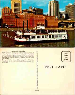 Vintage Postcard - The Josiah Snelling, charter boat | eBay