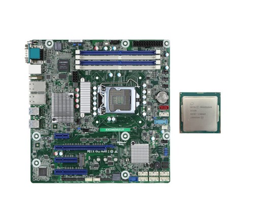 ASRock Rack E3C246D4U2-2T Motherboard LGA1151 With Intel CC150 3.5GHz ...