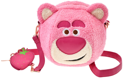 Loungefly Disney Lotso Bear Toy Story Scented Fuzzy Shoulder bag and ...