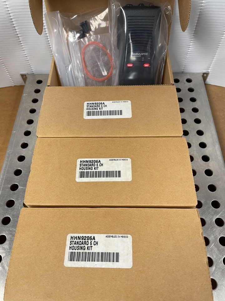 HHN9206A Motorola SP50 Radius Standard housing kit w/Vol/Ch knobs NOS ...