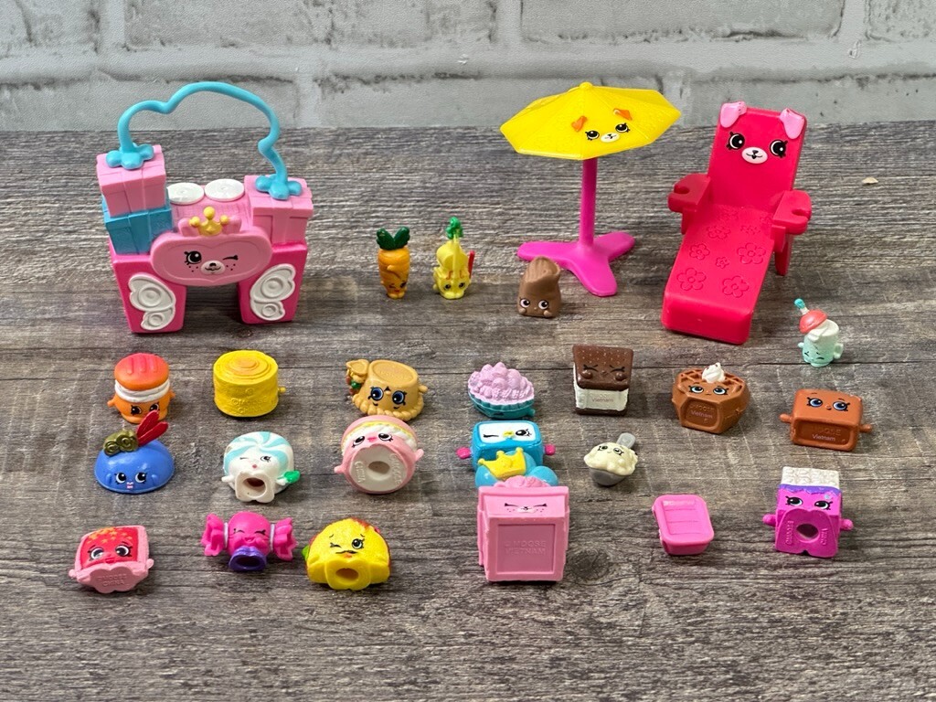 Shopkins Mini Toy Mixed Lot Of 25+ Figures Moose Toys | eBay
