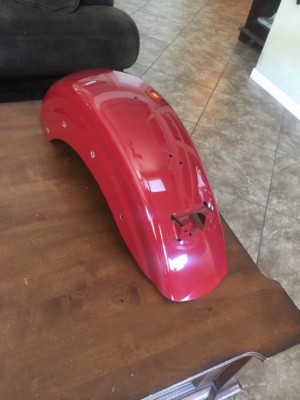 indian scout rear fender red gilroy roadmaster vintage deluxe ...