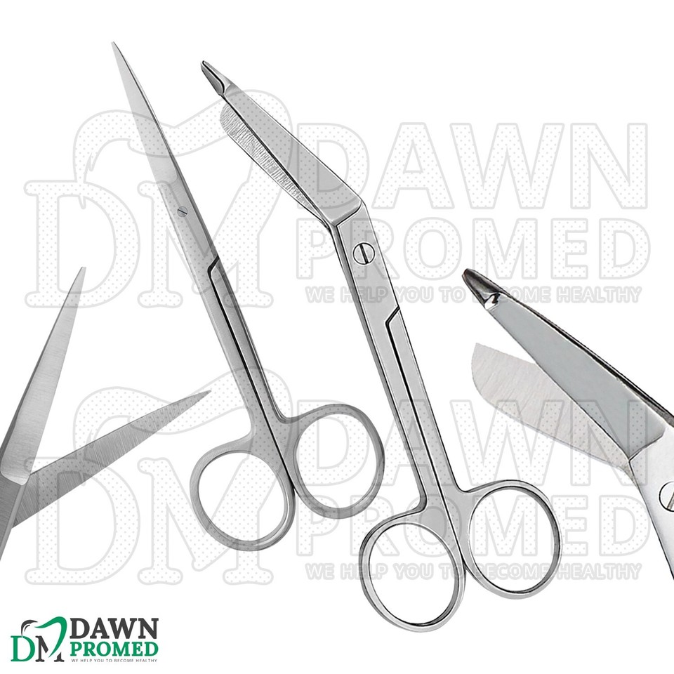 10 Pcs Minor Surgery Student Kit Medical Surgical Instruments Set ...