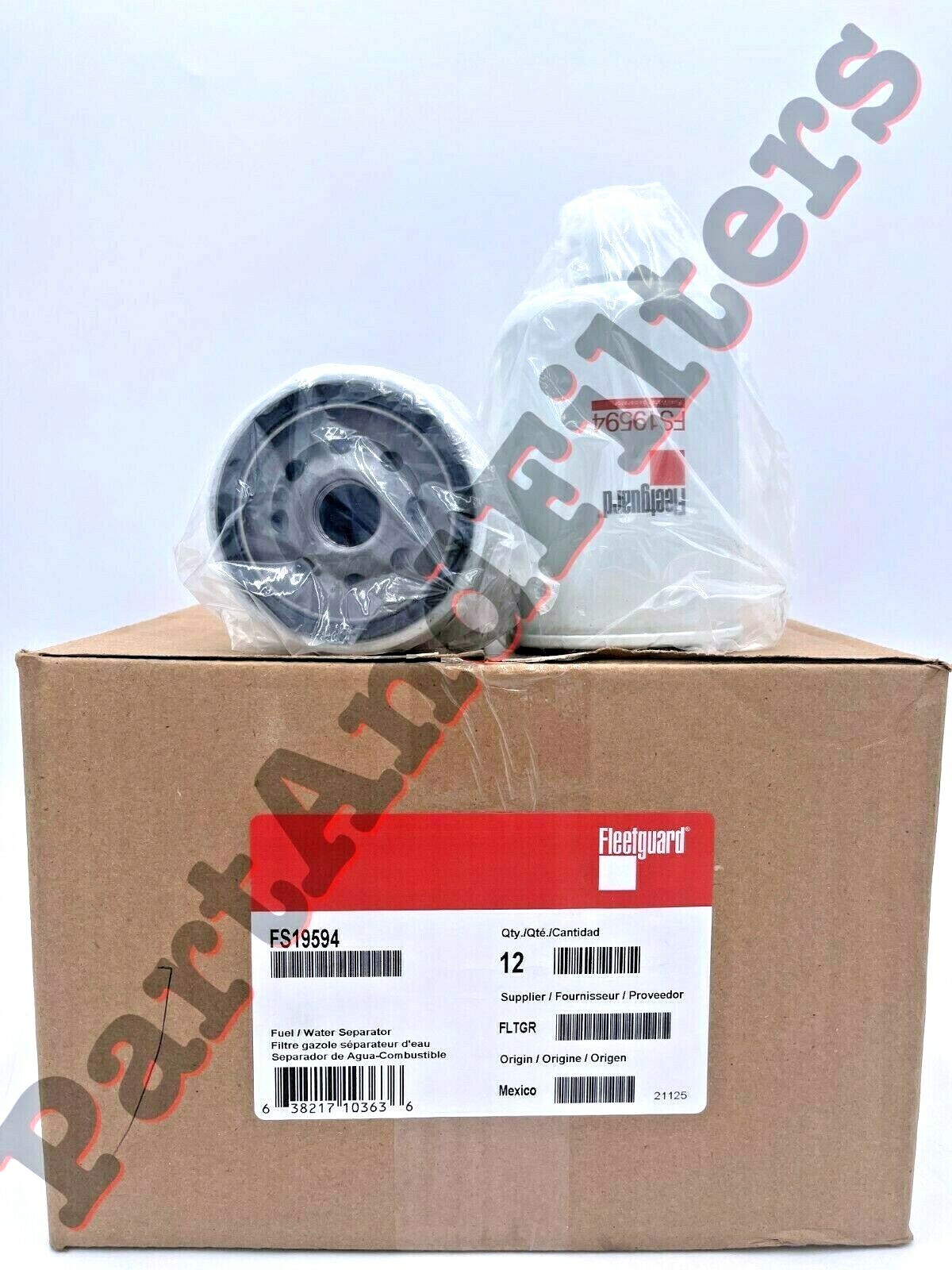 FLEETGUARD FS19594 - Fuel filter cross reference