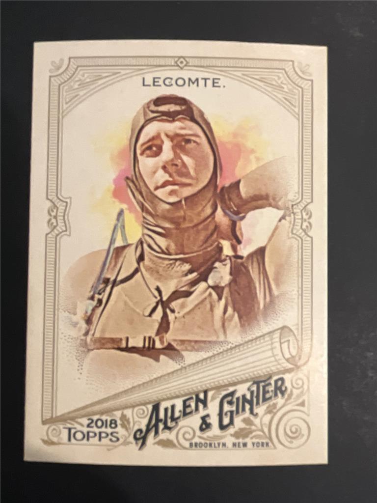 2018 Topps Allen & Ginter #152 Ben Lecomte Long Distance Swimmer | eBay