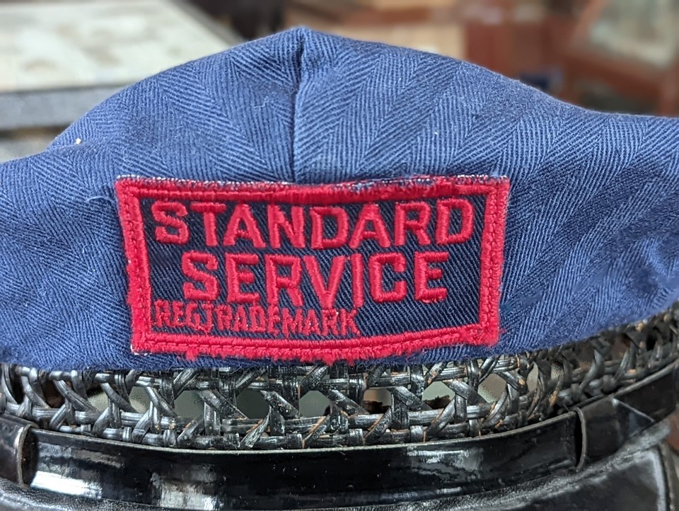 ***RARE*** Standard Service Oil Gas Station Attendant Hat Advertising ...
