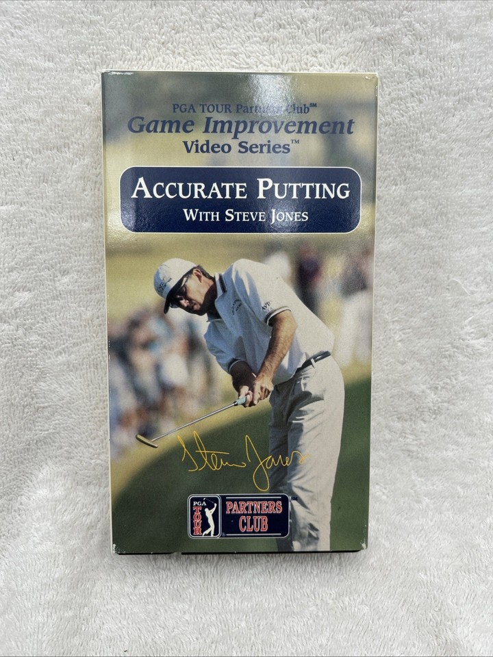 Lot of 9 PGA Tour Partners Club Golf Skills VHS Tapes GAME IMPROVEMENT ...