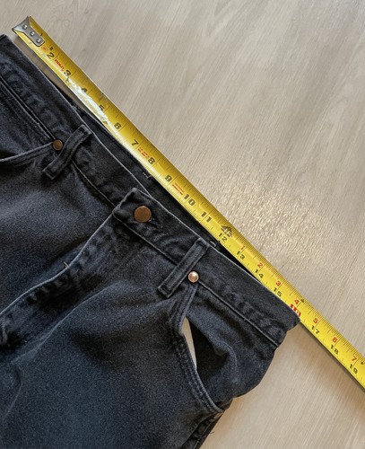 Vintage Wrangler 936WBK Black Tagged 34x36 Fits 32x34 Made In USA ...