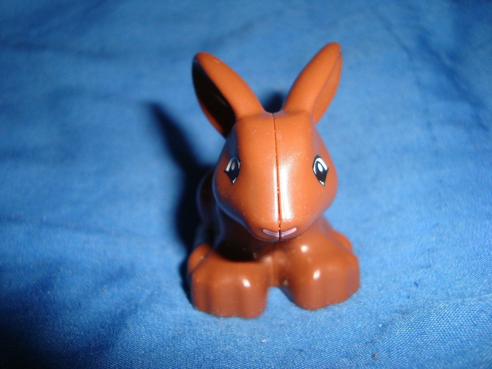 Lego Duplo Brown Bunny Rabbit Farm Animal Block 1.75” tall Plastic ...