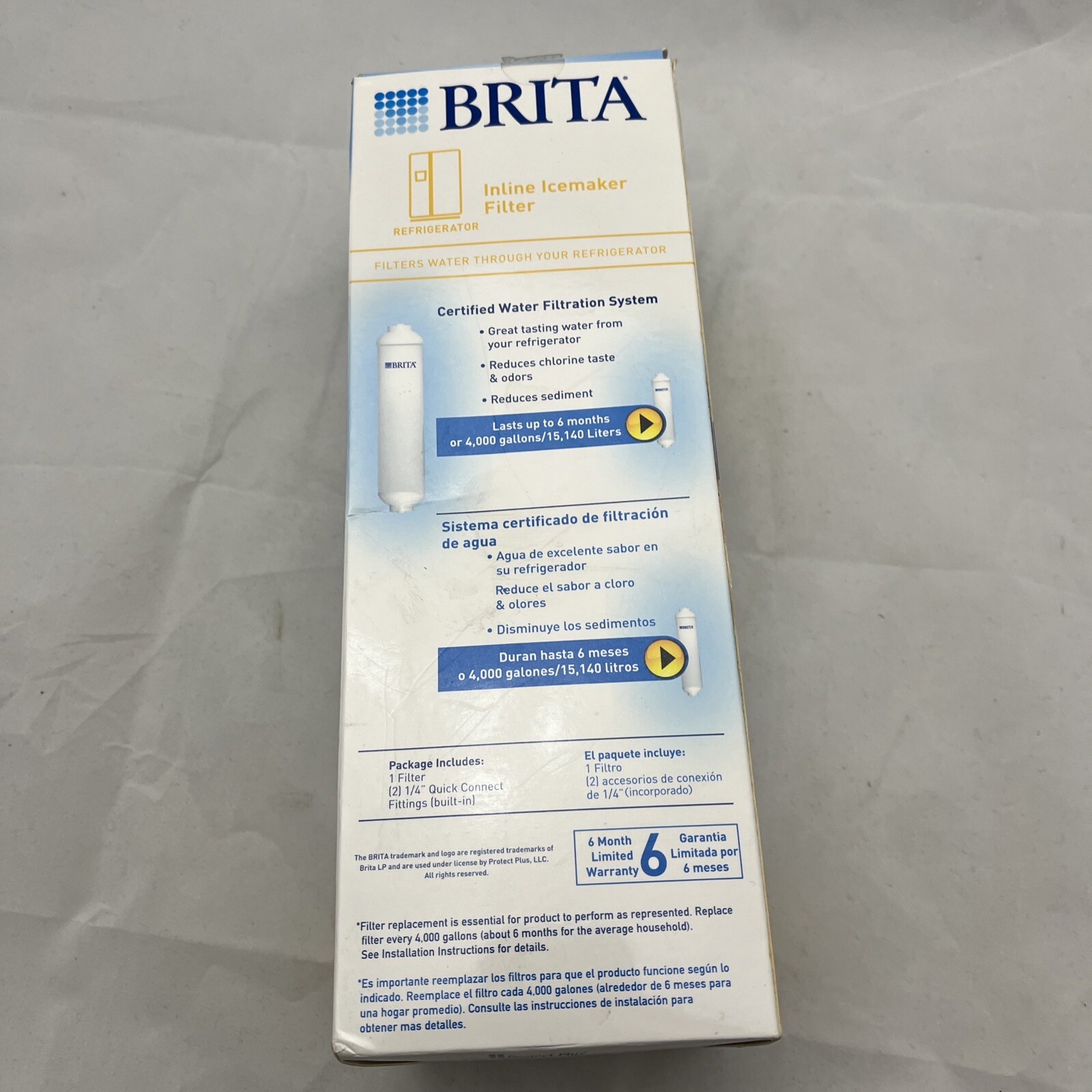Brita+Original+Inline+Icemaker+Filter+Rf-101+X2 for sale online | eBay