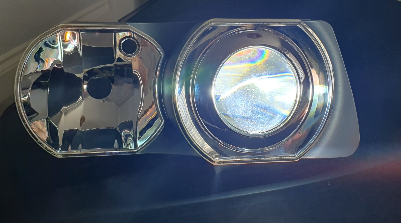 AUDI A3 S3 8L OEM HELLA FACELIFT HEADLIGHTS BI-LED PROJECTOR CONVERSION ...