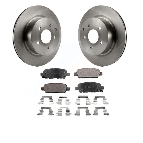 Rear Ceramic Brake Pads & Rotors Kit for 2009-2013 Infiniti G37 | eBay