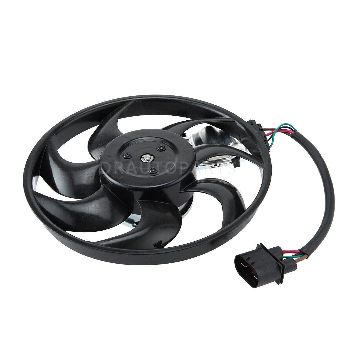Left Side Auxiliary Engine Cooling Fan Motor 7L0959455F For Audi Q7 VW ...