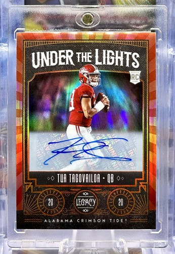 Tua Tagovailoa 2020 Legacy Prizm Rookie AUTO Autograph /10 Color Match ...