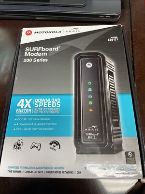 Motorola SURFboard eXtreme Cable Modem SB6121 612572186237| eBay