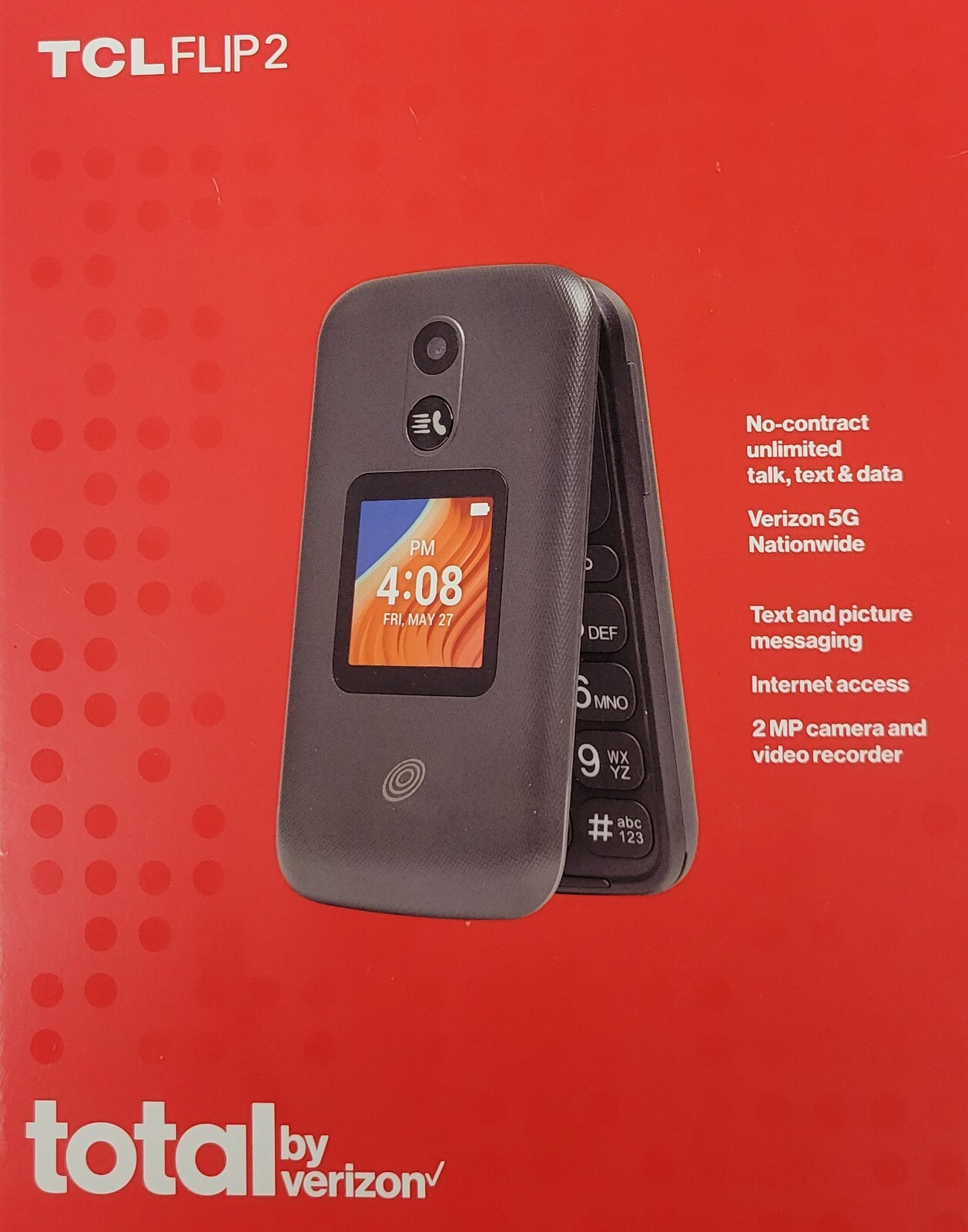 TCL Flip 2 - 8 GB - Black (Verizon) for sale online | eBay