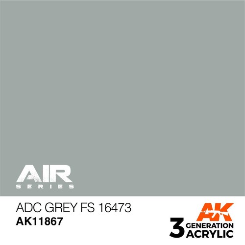 AK INTERACTIVE 11867 - Acrylic paint ADC Grey FS 16473 17ml | eBay