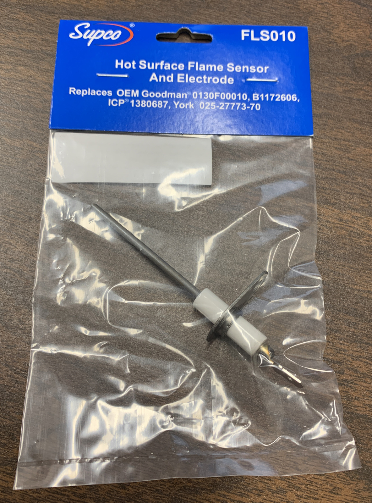 SUPCO HSI FLAME SENSOR (ICP/GOODMAN REPLACEMENT -1380687 / 0130F00010 ...