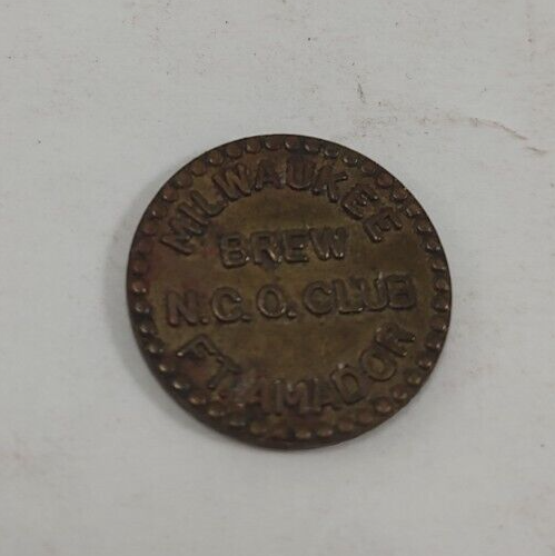 Panama Ft.Amador military beer token for 10¢ NCO Club | eBay